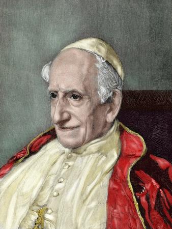 'Leo XIII (1810-1903). Italian Pope (1878-1903),' Giclee Print - Tarker ...