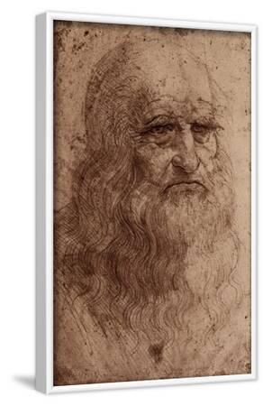 'Leonardo Da Vinci (Self-Portrait) Art Poster Print' Posters ...