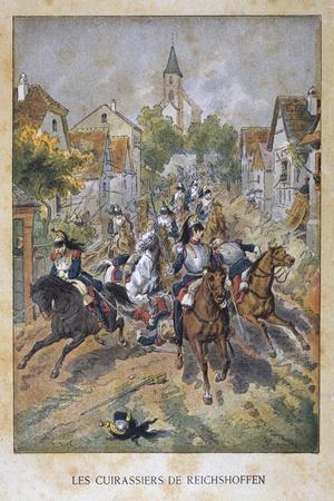 'Les Cuirassiers De Reichshoffen, 6th August 1870, Franco-Prussian War ...