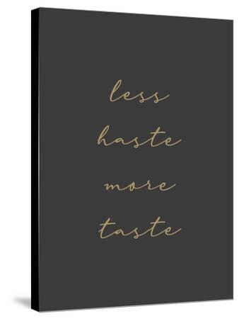 'Less Haste' Stretched Canvas Print - Joni Whyte | AllPosters.com