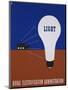 'Light: Rural Electrification Administration Poster' Photographic Print ...
