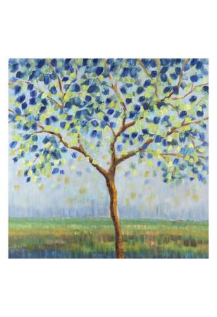'Tree in Blue' Art - Libby Smart | AllPosters.com