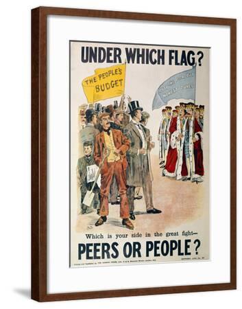 'Liberal Party Poster for the British General Election of January 1910 ...