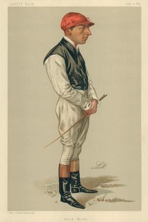 'Fred Webb, 10 August 1889, Vanity Fair Cartoon' Giclee Print - Liborio ...