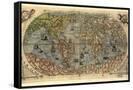 '16th Century World Map' Photographic Print - Library of Congress ...