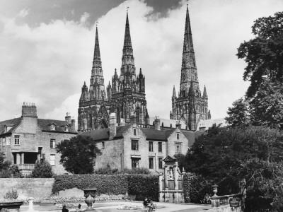 'Lichfield Cathedral' Photographic Print | AllPosters.com