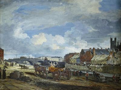 'Limerick: Charlotte Quay and George's Quay, Matthew Bridge and the ...