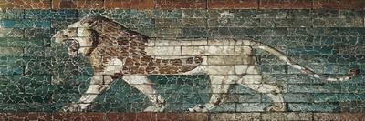 'Lion Representing Ishtar, Frieze from the Processional Way Leading to ...