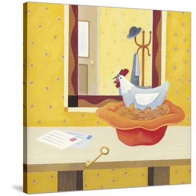 'Lightly Poached' Stretched Canvas Print - Lisa Berkshire | AllPosters.com
