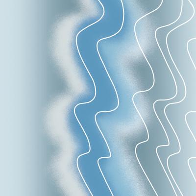 'Minimal Wave - Curve' Giclee Print - Lisa McCandless | AllPosters.com