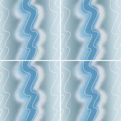 'Minimal Wave - Shake' Giclee Print - Lisa McCandless | AllPosters.com