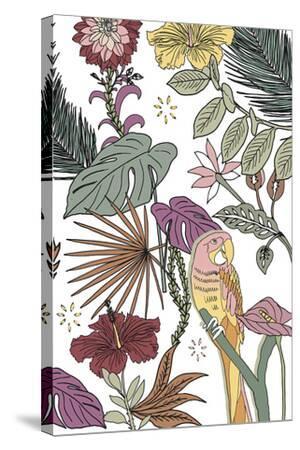 'Tropical Trio - Rest' Stretched Canvas Print - Lisa McCandless ...