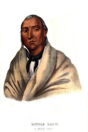 'Little Crow, a Sioux Chief' Giclee Print - Charles Bird King ...