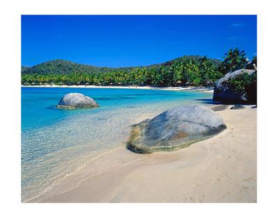 'Little Dix Bay near The Valley, Virgin Gorda Island, British Virgin ...