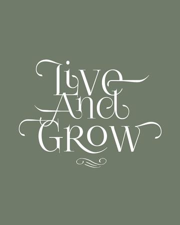 'Live and Grow' Giclee Print - Joni Whyte | AllPosters.com
