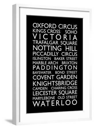 'London Bus Roll (Bus Blind)' Prints - Michael Tompsett | AllPosters.com