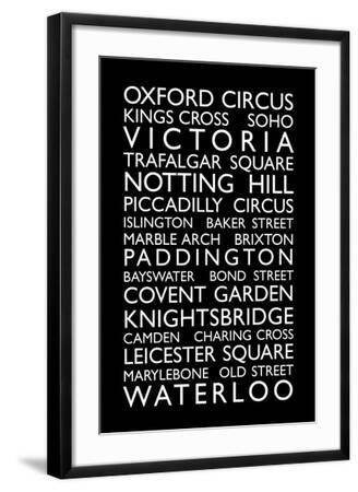 'London Bus Roll (Bus Blind)' Prints - Michael Tompsett | AllPosters.com