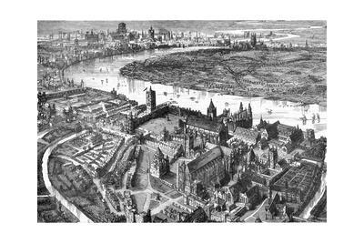 'London in 1584' Giclee Print | AllPosters.com