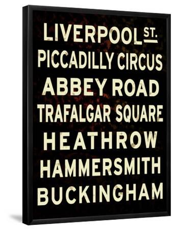 'London Sign' Posters | AllPosters.com