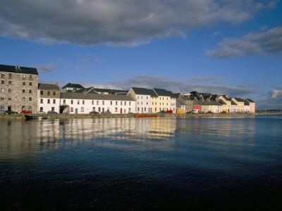 'Long Walk View from Claddagh Quay, Galway Town, County Galway ...