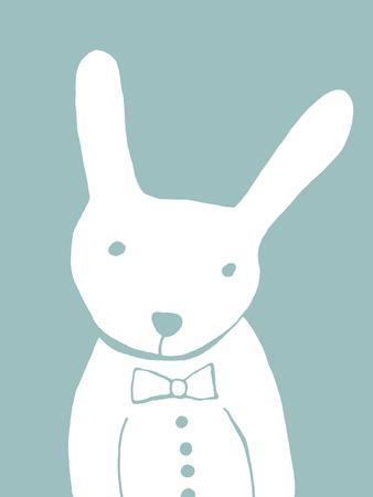 Groovy Bunny - Mini Giclee Print - Lottie Fontaine | AllPosters.com