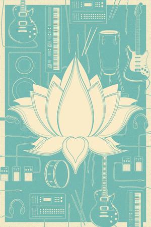 'Lotus Music' Prints | AllPosters.com