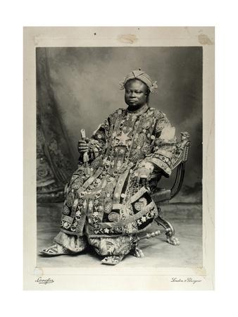 'Ladapo Samuel Ademola, Later the 7th Alake of Abeokuta, England, 1904 ...
