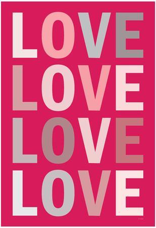 'Love (Pink)' Posters | AllPosters.com