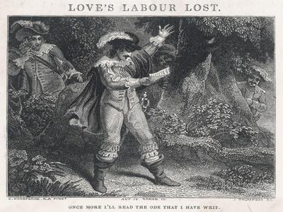 'Love's Labour Lost, Act IV Scene III: Once More I'll Read the Ode That ...