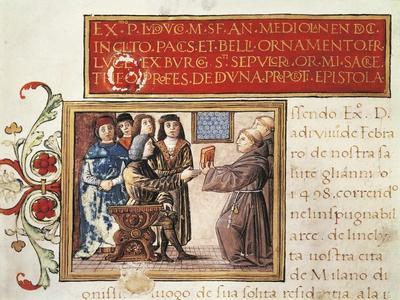 'Luca Pacioli' Giclee Print | AllPosters.com