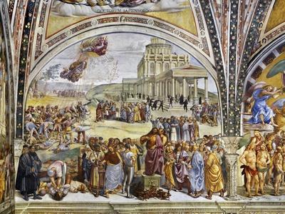 'Damned in Hell, from Last Judgment Fresco Cycle, 1499-1504' Giclee ...