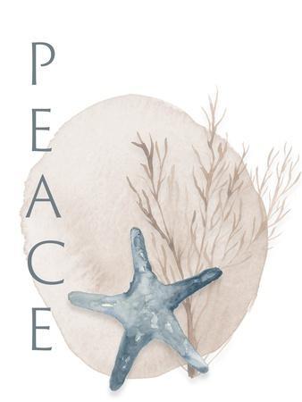 Peace Starfish - Lucille Price | AllPosters.com