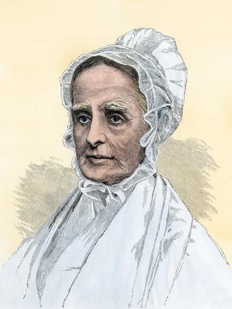 'Lucretia (Coffin) Mott, American Social Reformer.' Giclee Print ...