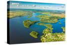 'Lyepyel District, Vitebsk Region, Belarus. Aerial View Of Lepel Lake ...