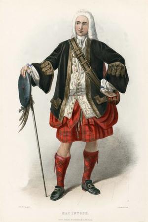 'Mac Intoch , from the Clans of the Scottish Highlands, Pub.1845 ...
