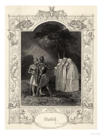 'Macbeth, Act I Scene III: Macbeth and Banquo Encounter the Three ...