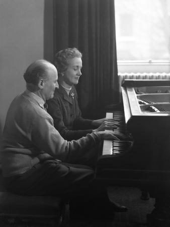 'Interior of Louis Kentner's House' Photographic Print - Madame Yevonde ...