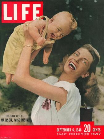 'Madison, Wisconsin Resident Jeanne Parr North and her Son, Crahles ...