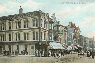 'Main Street, Racine, Wisconsin' Posters | AllPosters.com