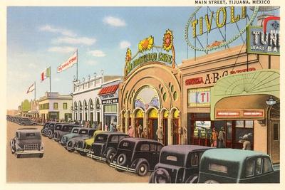 'Main Street, Tijuana, Mexico' Prints | AllPosters.com