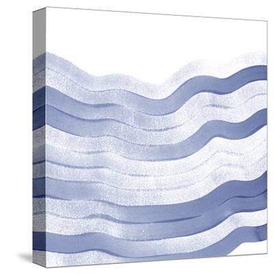 'Linear Ocean - Layer' Stretched Canvas Print - Maja Gunnarsdottir ...