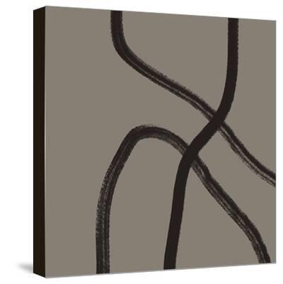 'Linear Phase - Intertwine' Stretched Canvas Print - Maja Gunnarsdottir ...