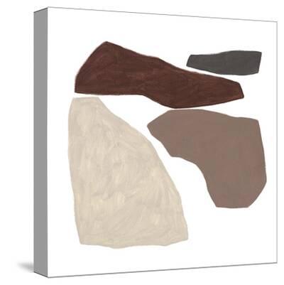'Simple Pebbles - Gather' Stretched Canvas Print - Maja Gunnarsdottir ...