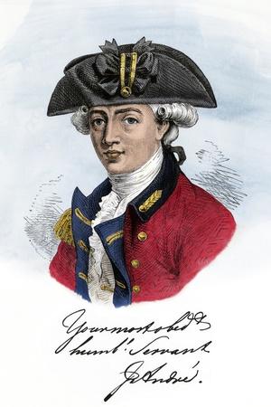 'Major John Andre (1750-1780), British Officer Implicated in the ...