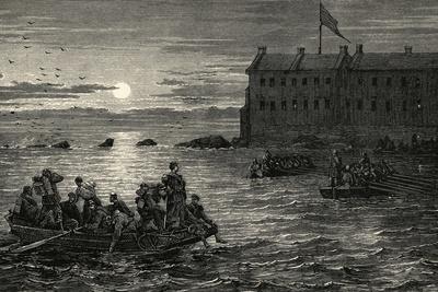 'Major Robert Anderson Occupying Fort Sumter' Giclee Print | AllPosters.com