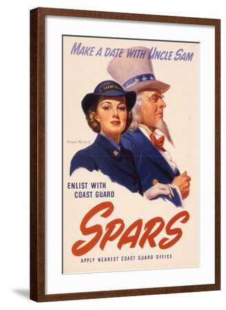 'Make a Date with Uncle Sam. Enlist with Coast Guard Spars, US Coast ...