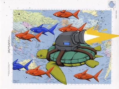 'Making Good Time' Giclee Print - Ric Stultz | AllPosters.com