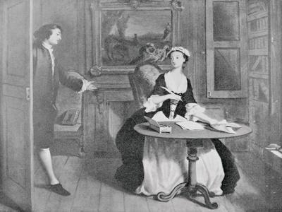'Man Entering Woman's Chamber' Giclee Print | AllPosters.com