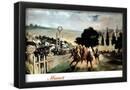 Manet Horse Racing Longchamp Art Print Poster jockey | AllPosters.com