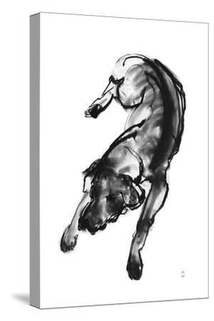 'Sketch in Motion - Pause' Stretched Canvas Print - Manny Woodard ...